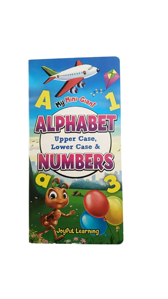 My Mini Giant Board Book Alphabet & Numbers – Funzone