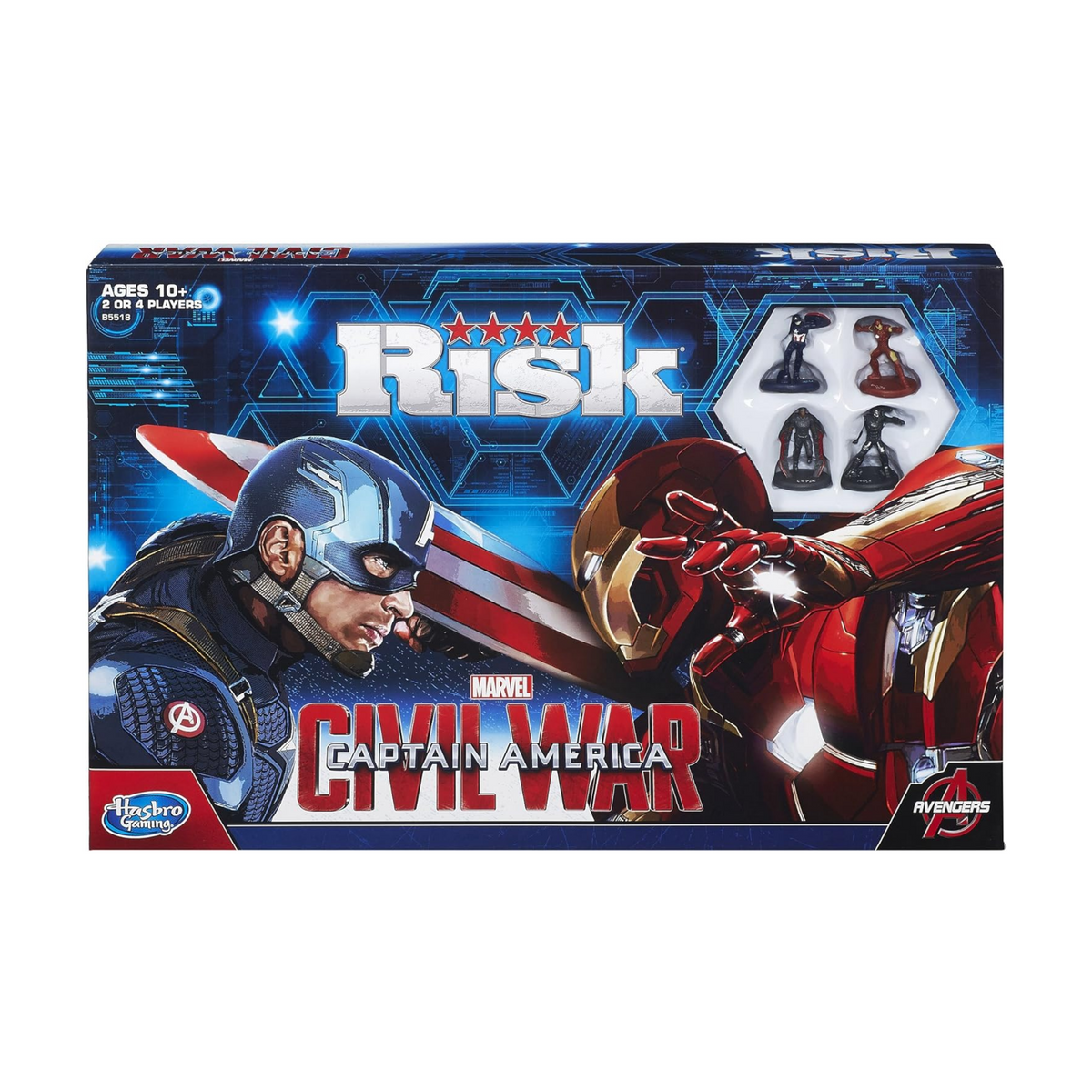 Hasbro Gaming Risk: Captain America: Civil War Edition Game – Funzone