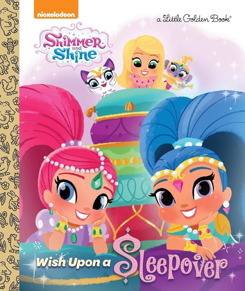 Wish Upon a Sleepover (Shimmer and Shine) (Little Golden Book) – Funzone