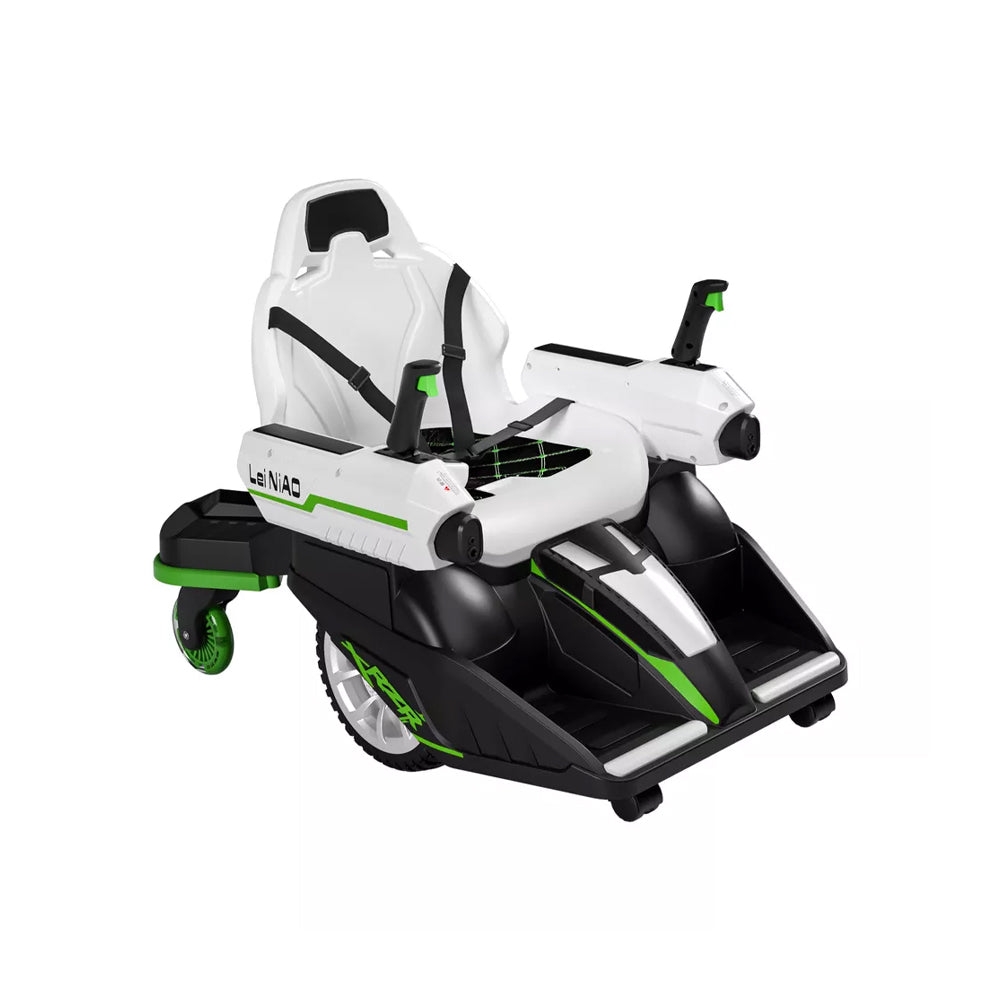 Gaming Go Kart Vehicle Car Green – Funzone