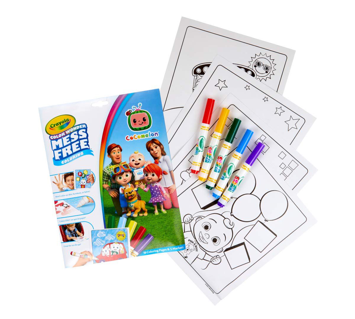 Crayola Cocomelon Color Wonder Set – Funzone