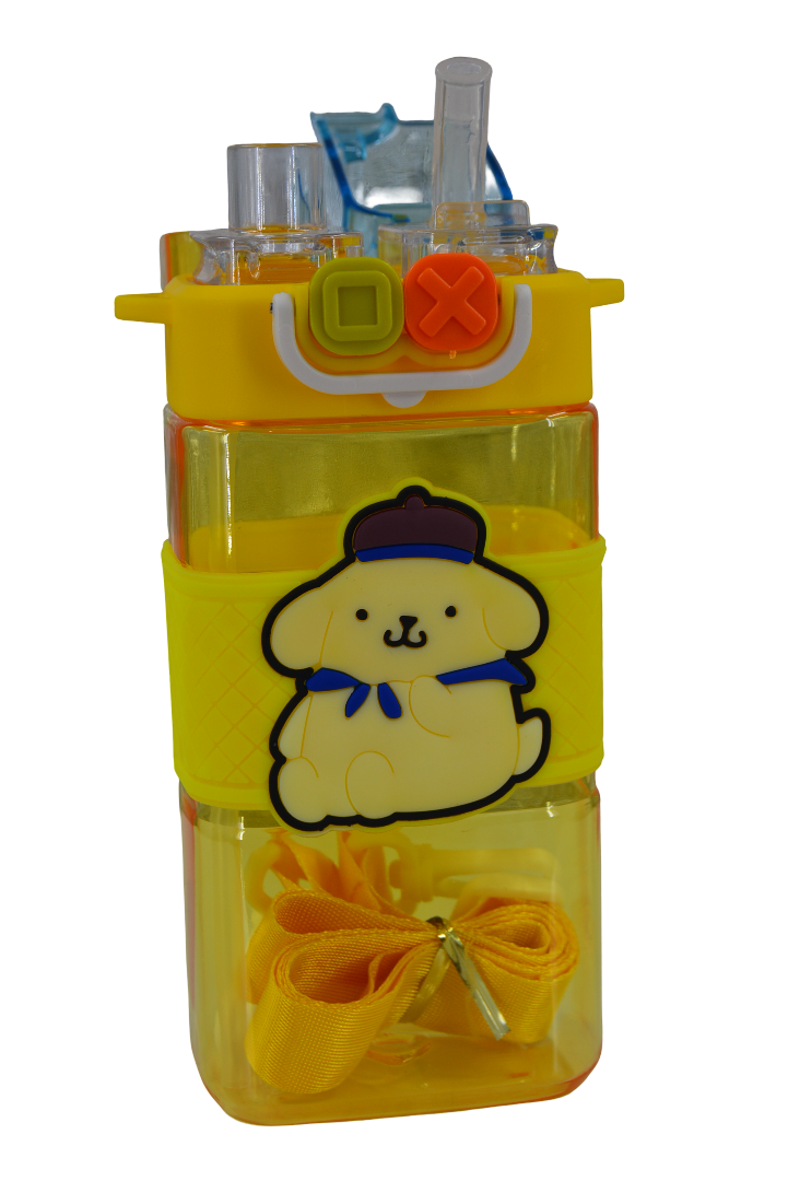 Pompompurin Square Water Bottle for Kids – Funzone