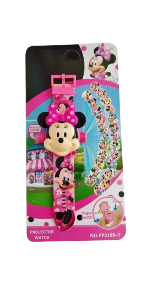 Minnie Mouse Projector Watch for Kids – Funzone