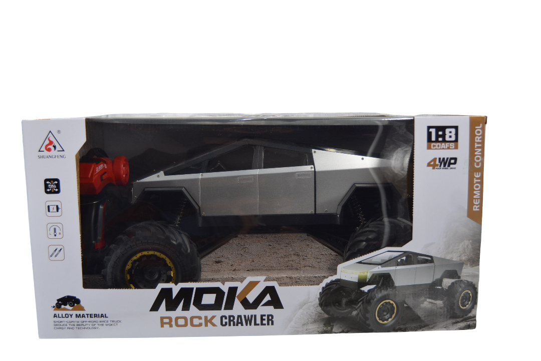 Tesla Cybertruck Rock Crawler – 1:8 Model – Funzone