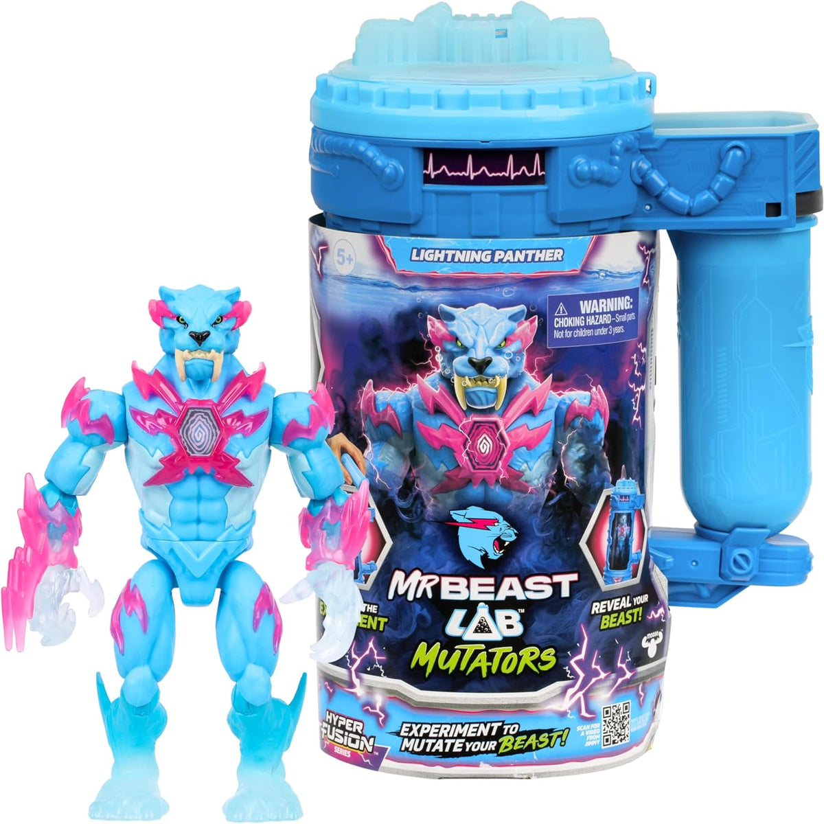 MrBeast Lab Mutators S2 Mutation Chamber Lightning Panther – Funzone