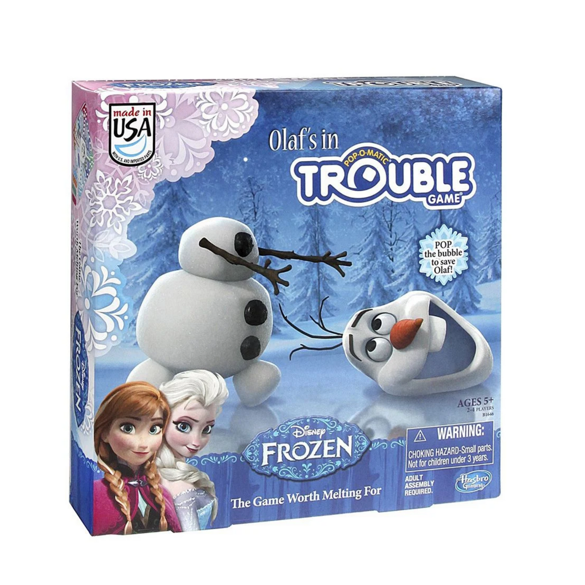 Hasbro Gaming Frozen Olaf's in Trouble Game – Funzone