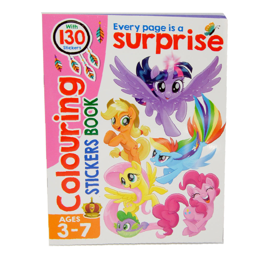 Mlp Colouring Sticker Book – Funzone