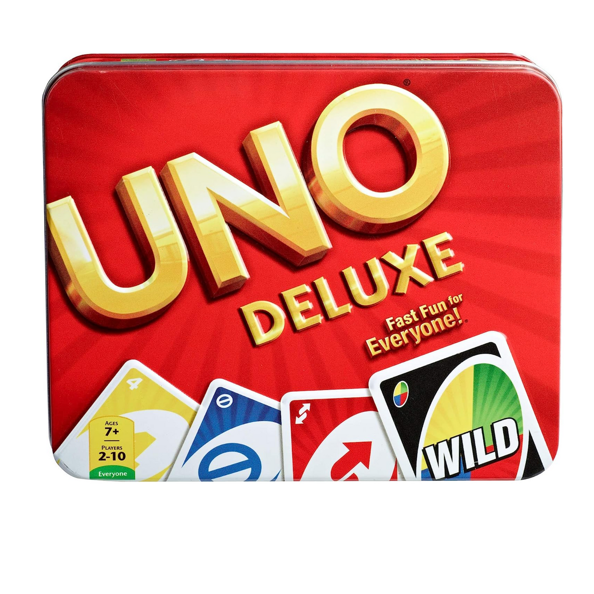 Uno Deluxe Card Game Tin Pack – Funzone