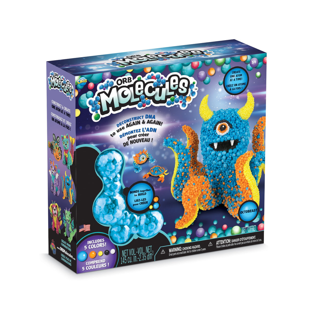 Orb Molecules Octobeast - Fun STEM Toy for Kids | – Funzone