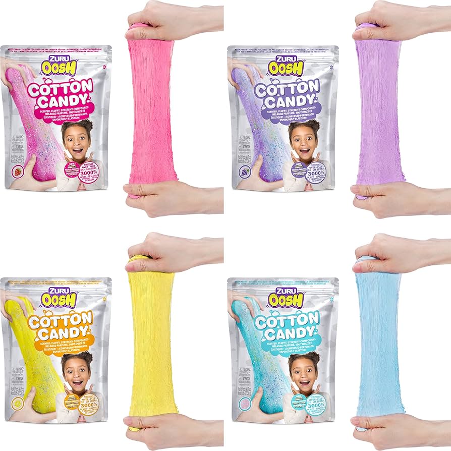Zuru Oosh Cotton Candy Foil Bag Fluffy Slime | zuru-oosh-cotton-candy ...