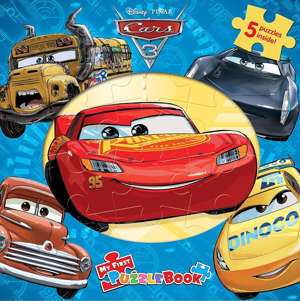 Disney/Pixar Cars 3 My First Puzzle Book – Funzone