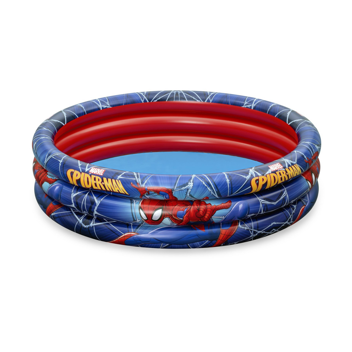 Bestway Spiderman Inflatable Pool - 3-ring - 122 cm x 30cm – Funzone