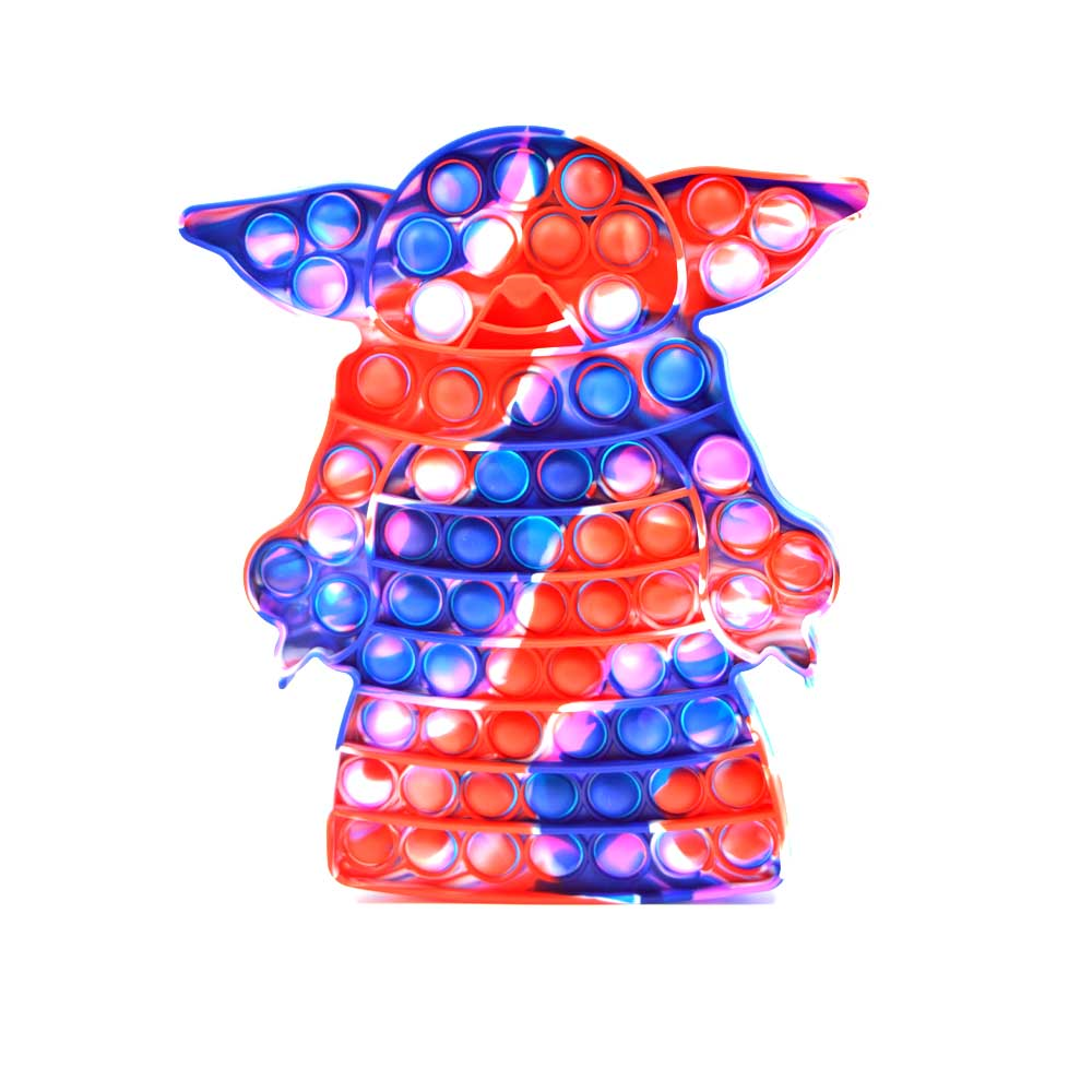 Yoda Fidget Pop It Toy 24cm (Assorted, Sold As Single) – Funzone