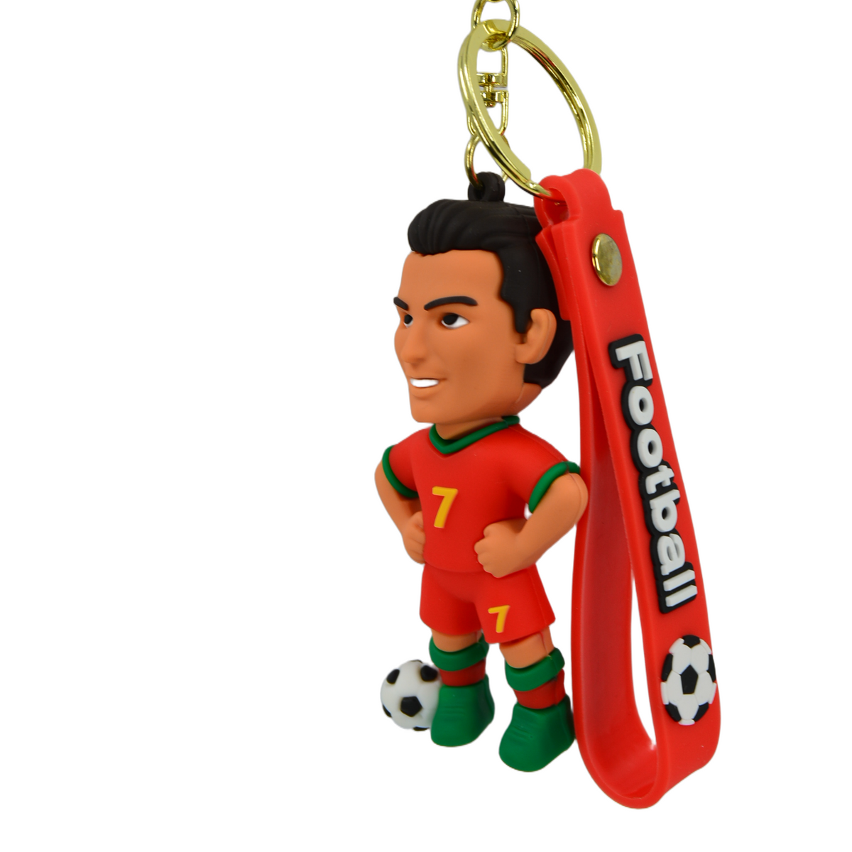 Cristiano Ronaldo Red Jersey Keychain – Funzone