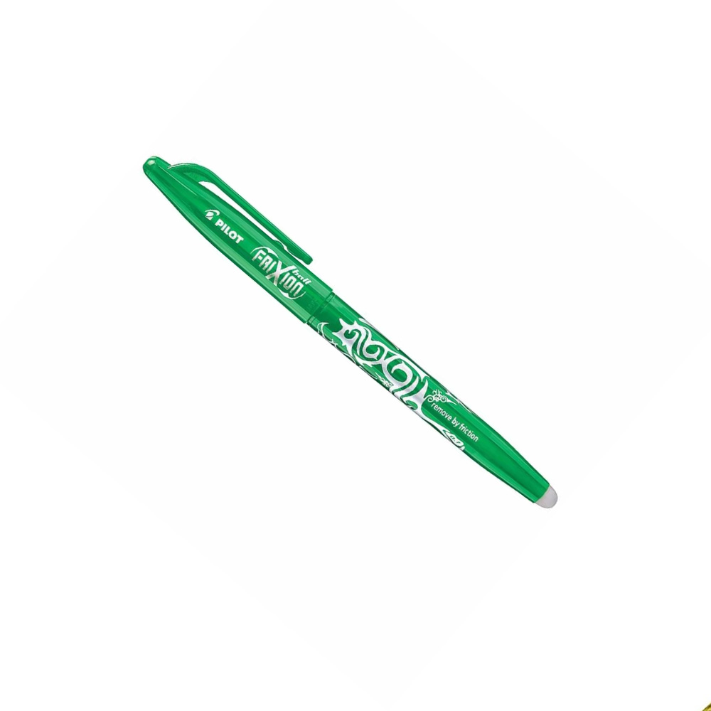 Pilot Frixion Green Ball Pen (Erasable) – Funzone