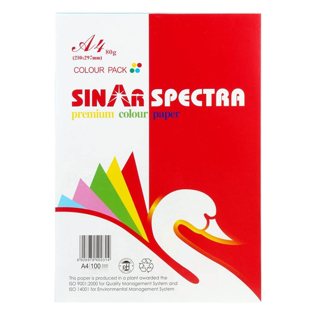 A4 Sinar Spectra Premium Color Paper – Funzone