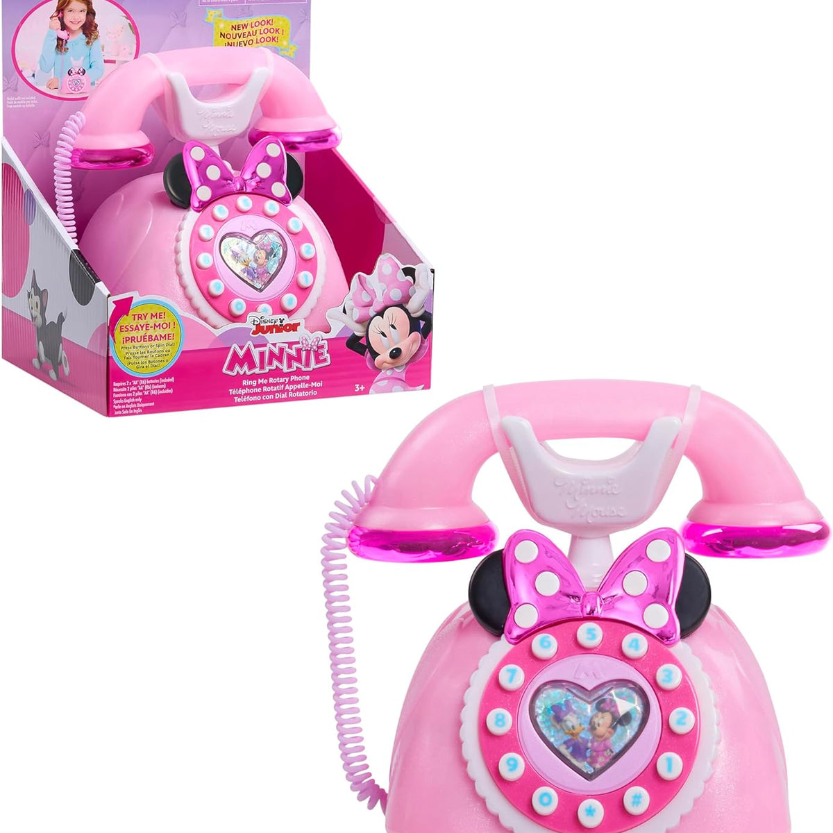 Disney Junior Minnie Mouse Ring Me Rotary Phone – Funzone