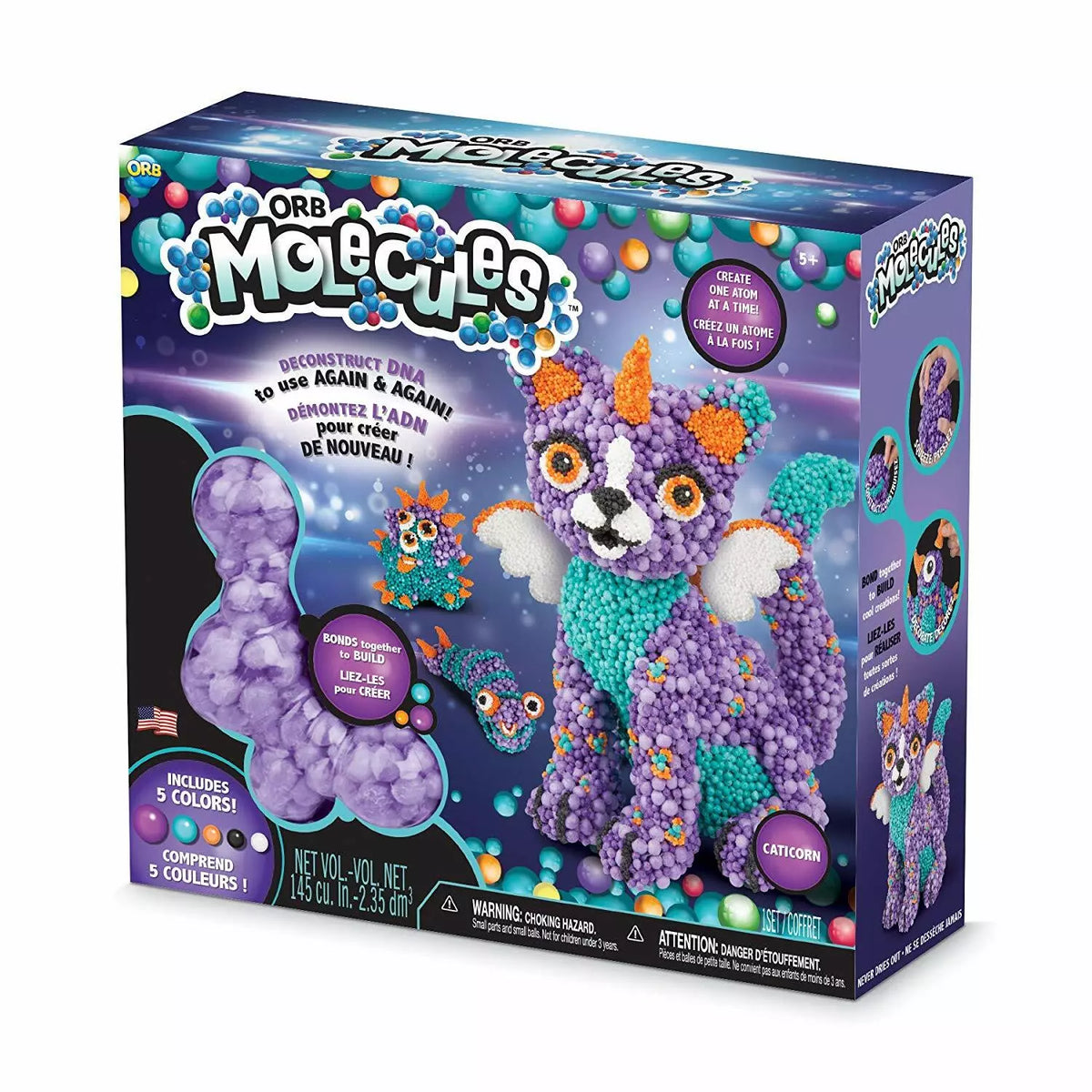Orb Molecules Caticorn - Fun Creative STEM Toy for Kids | – Funzone