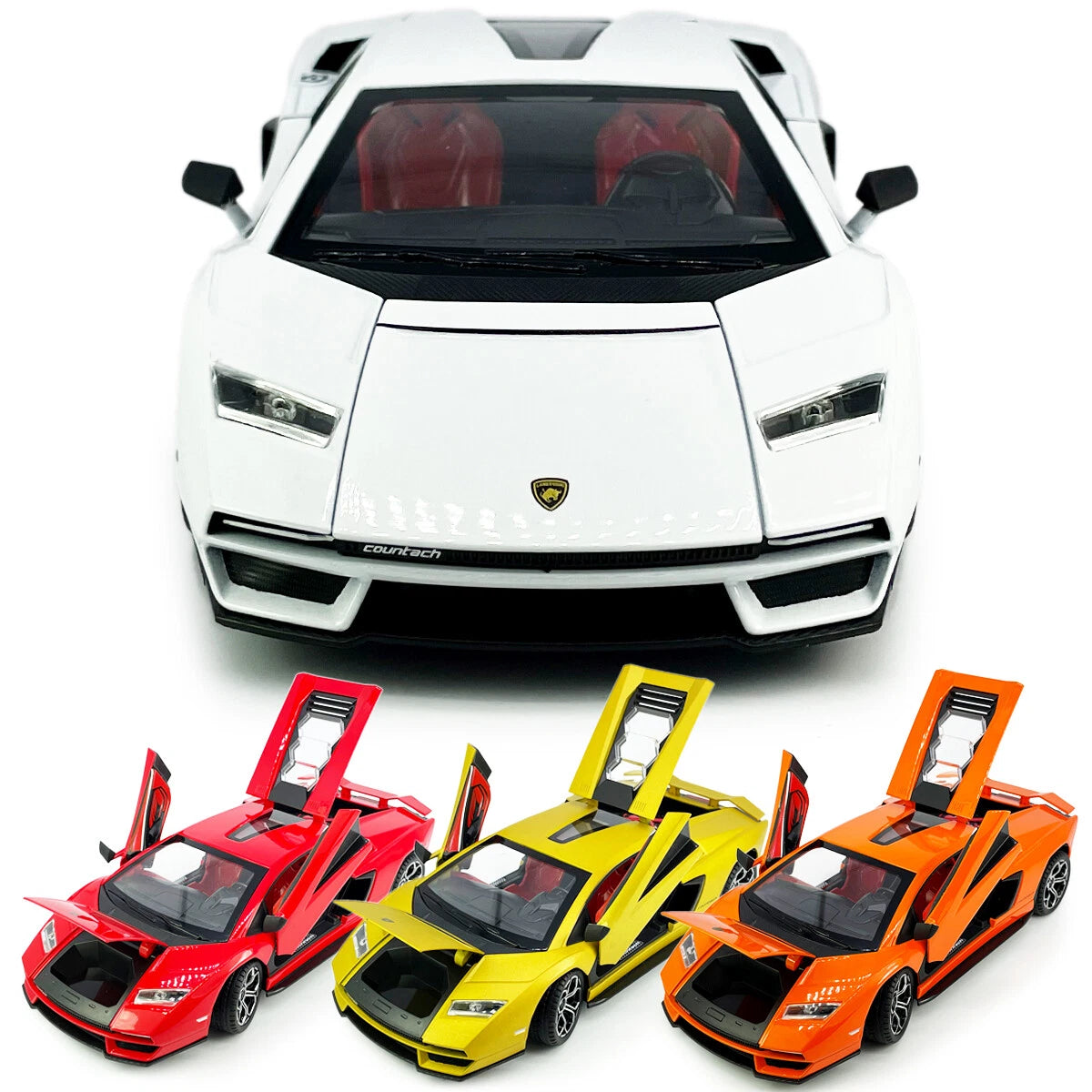 Lamborghini Countach Model 1:24 (assorted colors, sold as single) – Funzone